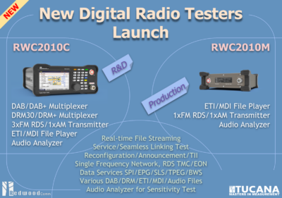 New Digital Radio Testers Launch - TUCANA