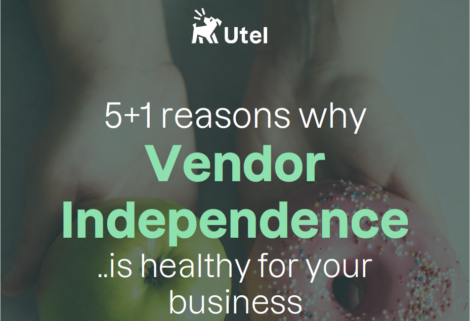 5+1 Reasons why Vendor Independence is healthy for your business - TUCANA